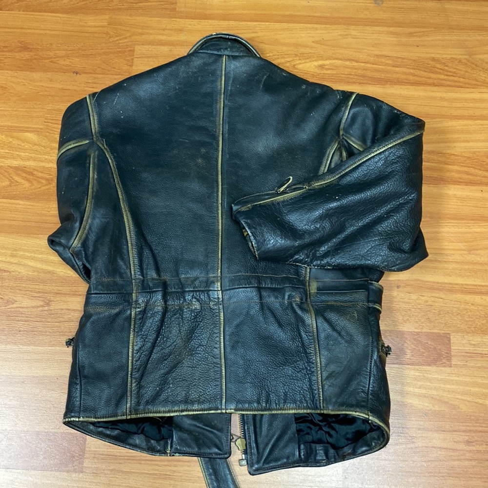 Men’s Heavy Duty Leather Jacket - Gem